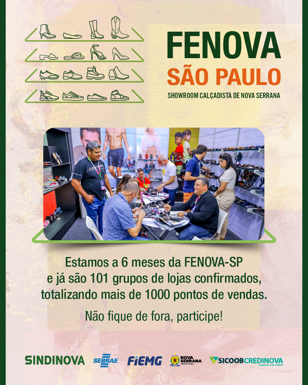 101 GRUPOS DE LOJAS CONFIRMADOS PARA A FENOVA-SP - Sindinova